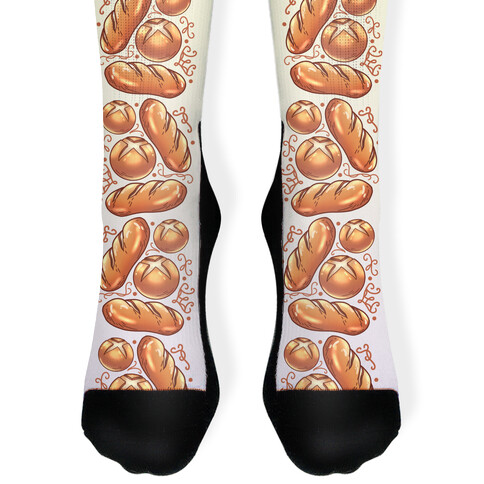 Bread Pattern Socks | LookHUMAN